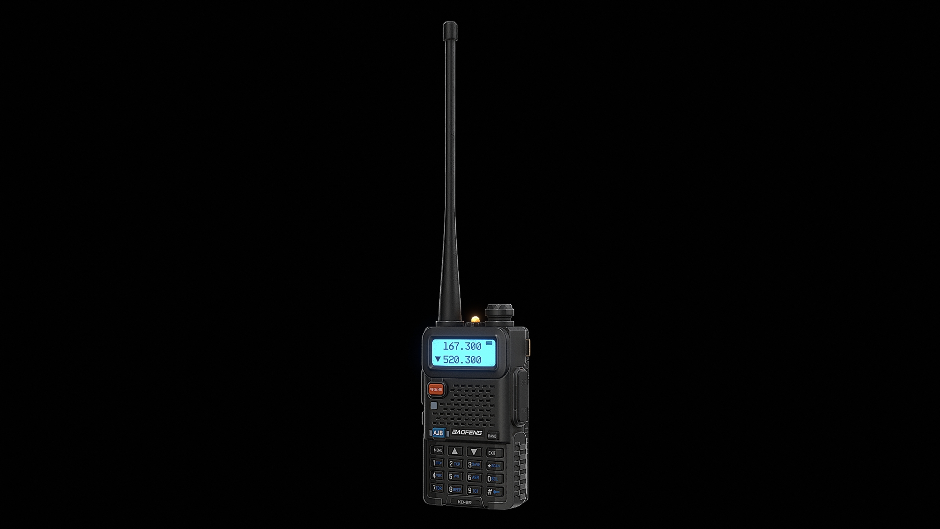 3D Model Baofeng Walkie Talkie - TurboSquid 2367880