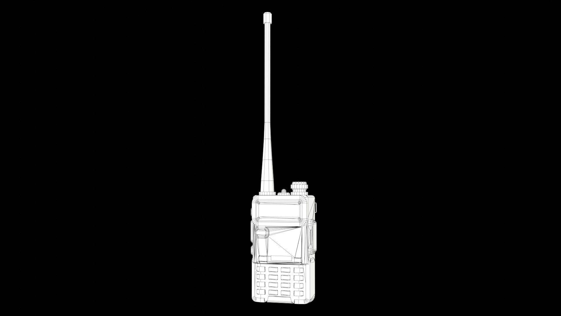 3D Model Baofeng Walkie Talkie - TurboSquid 2367880