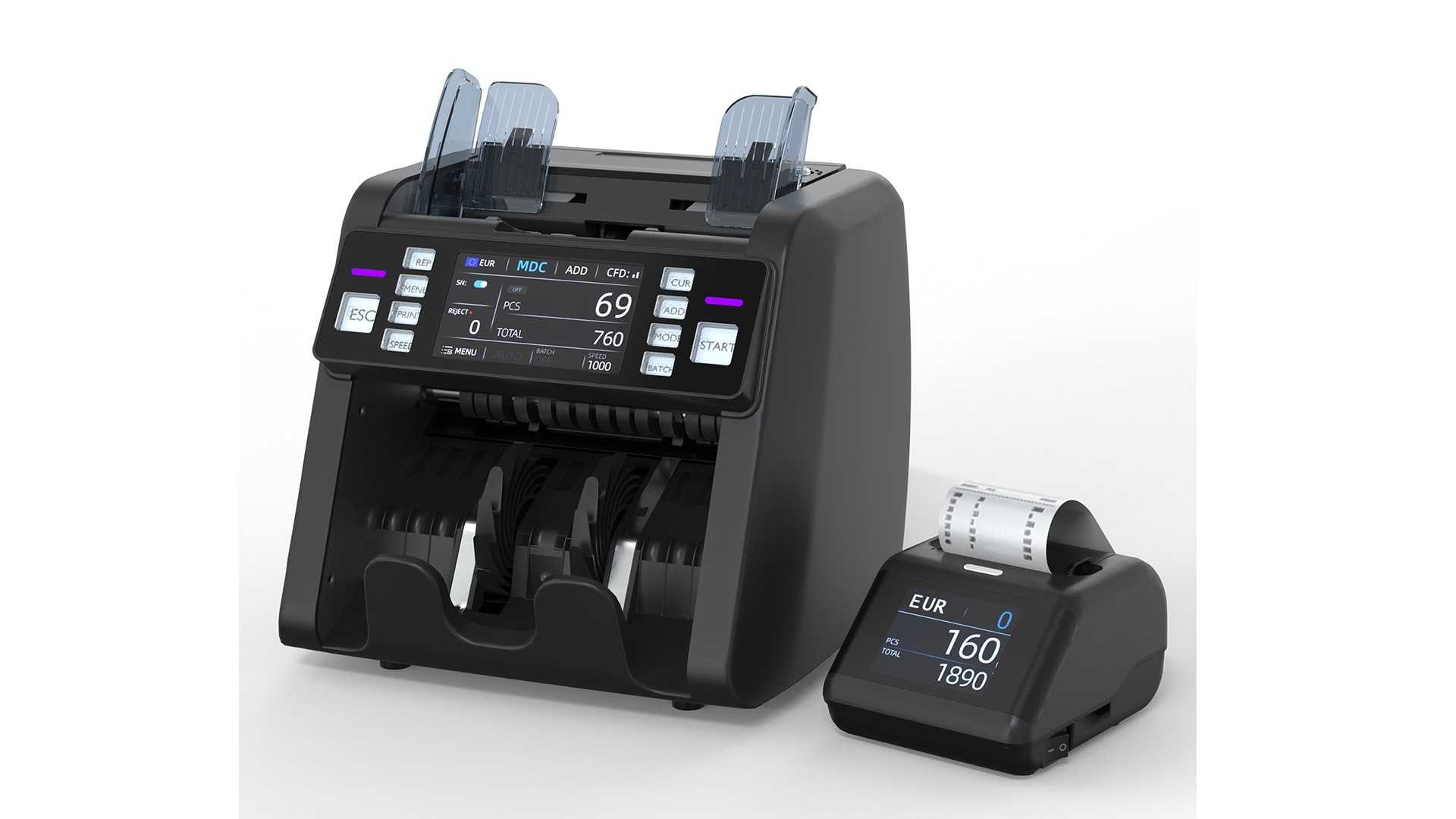 Money Counter Machine 3D Model 3D Model - TurboSquid 2407490