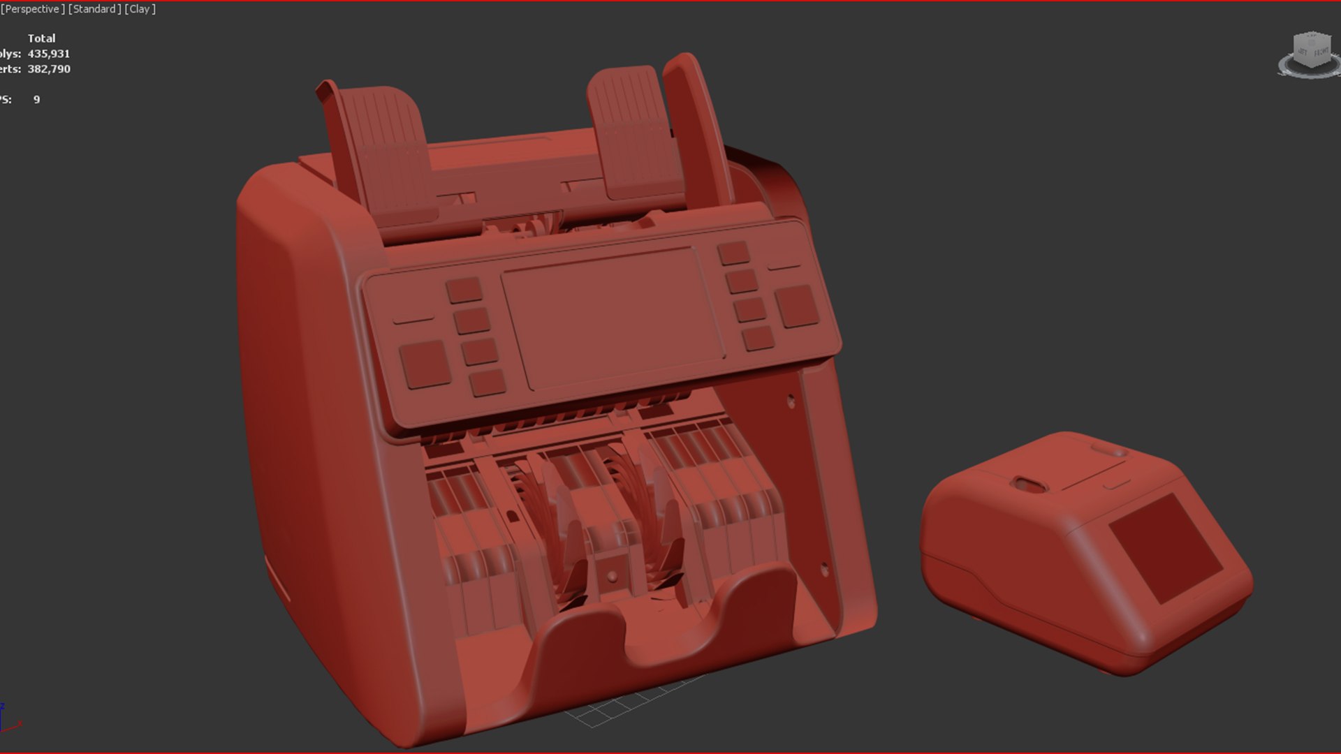 Money Counter Machine 3D Model 3D Model - TurboSquid 2407490