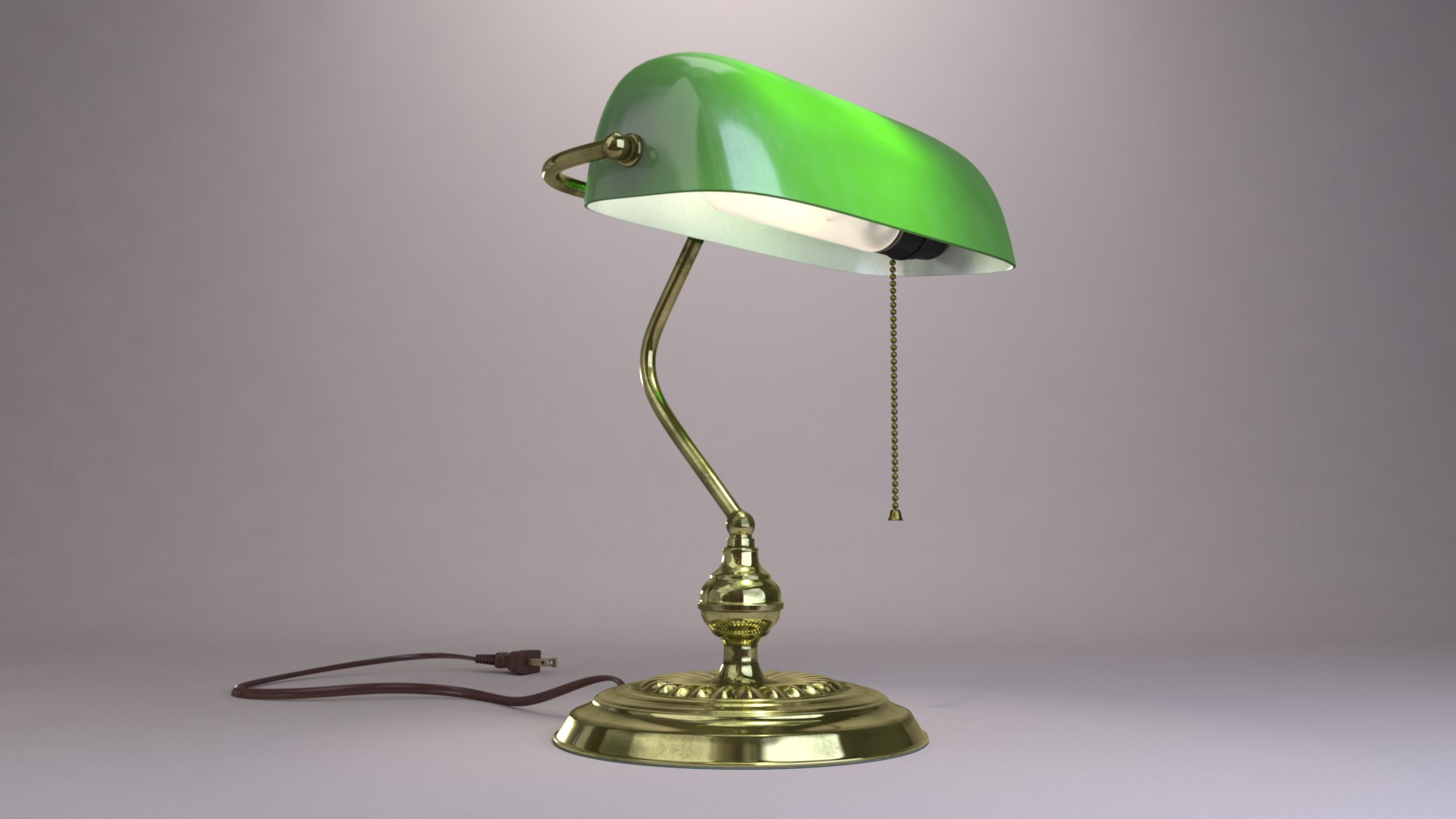 Obj Banker S Desk Lamp