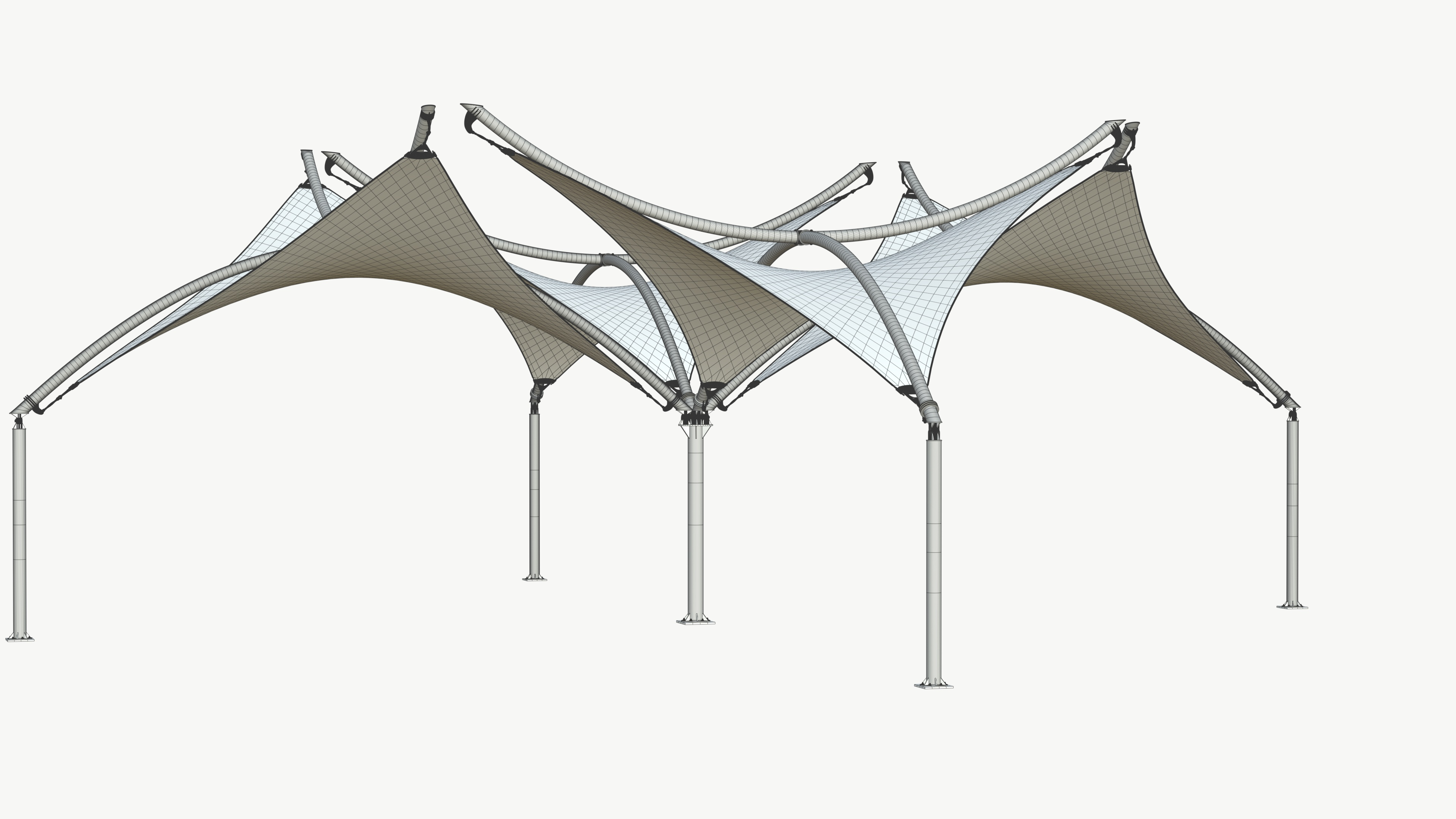 modelo 3d Estructura extensible - TurboSquid 2152573