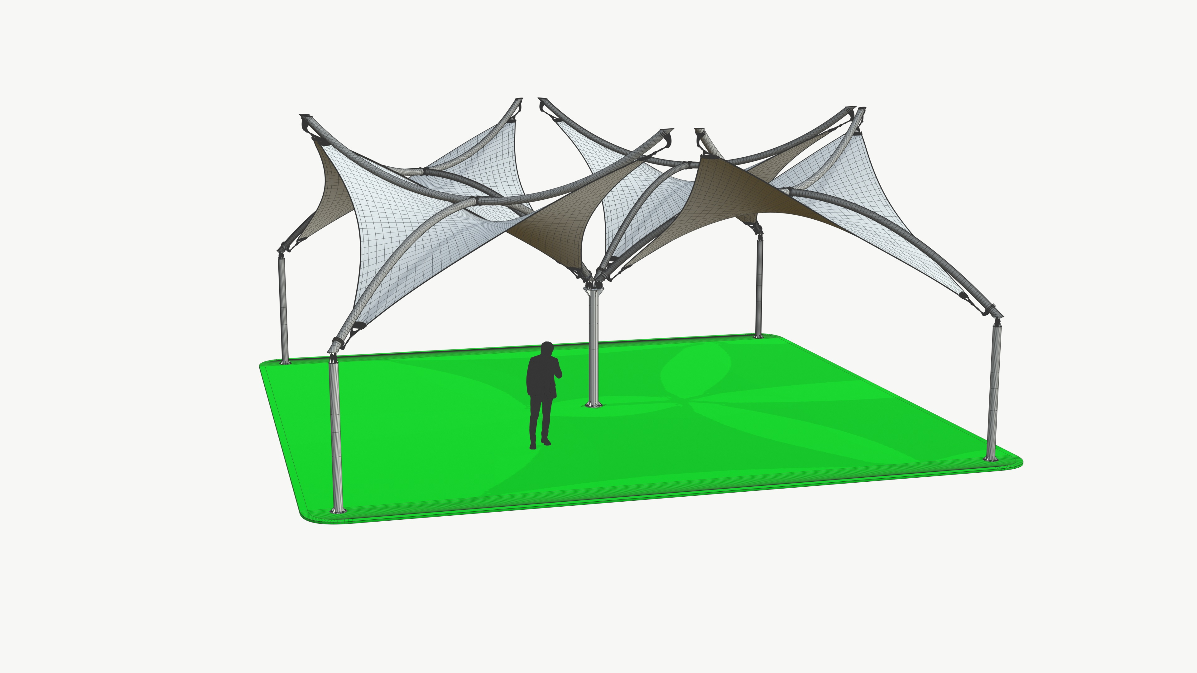 modelo 3d Estructura extensible - TurboSquid 2152573