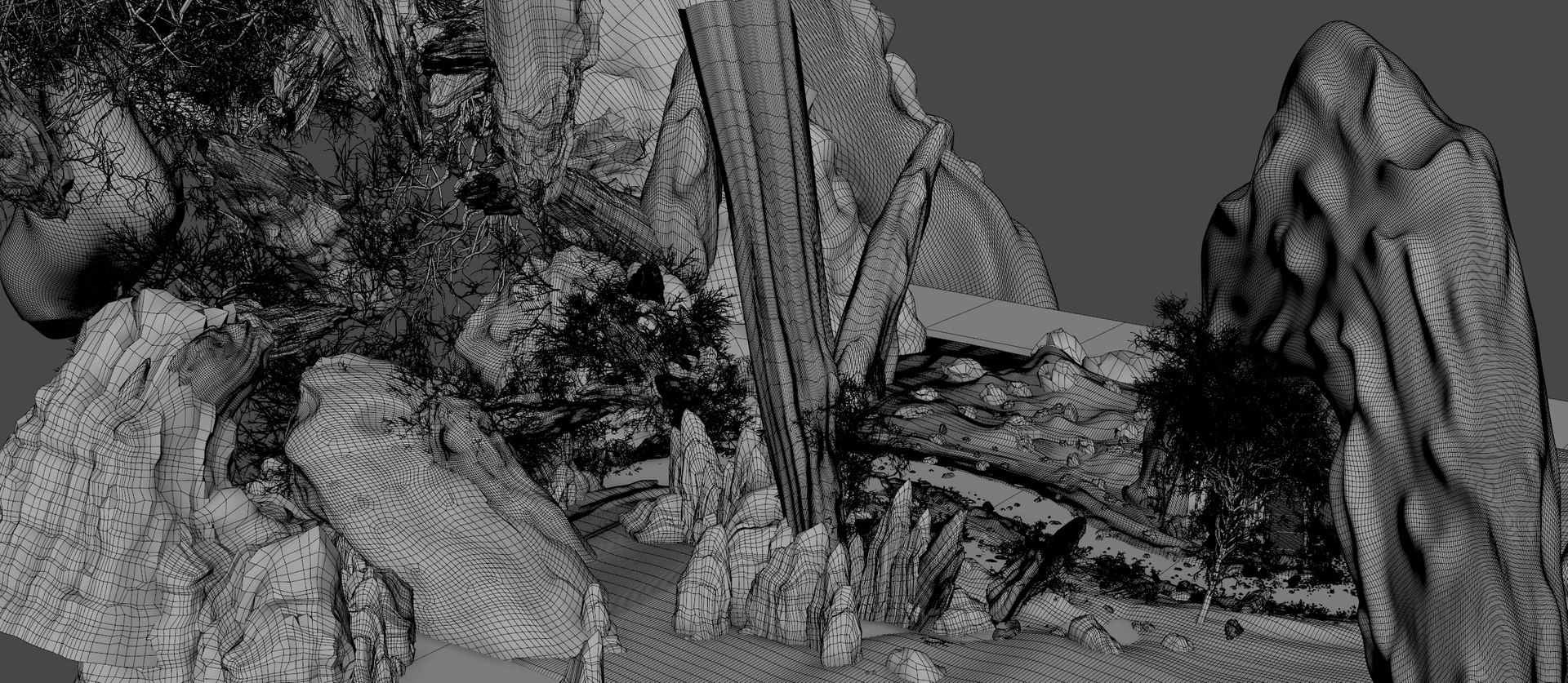 3D Fantasy Cave Ancient Gate - TurboSquid 1841011