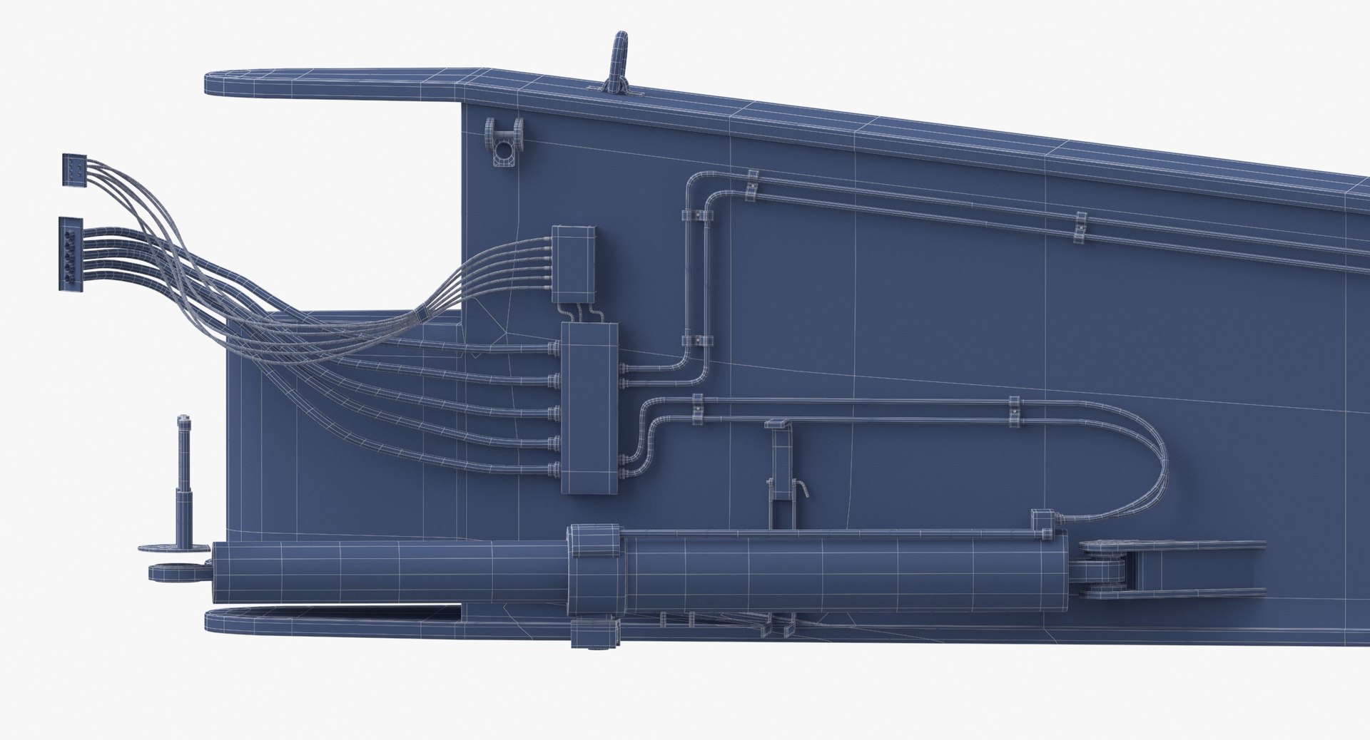 3D Crane Outrigger Large 04 Model - TurboSquid 1679986