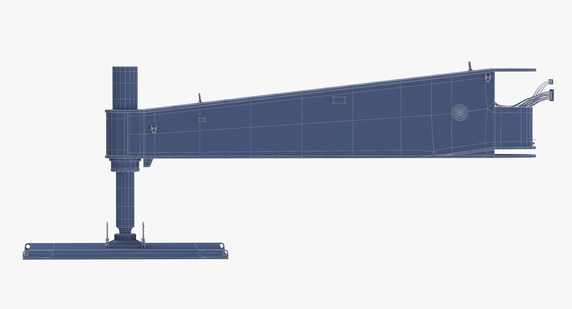 3D Crane Outrigger Large 04 Model - TurboSquid 1679986