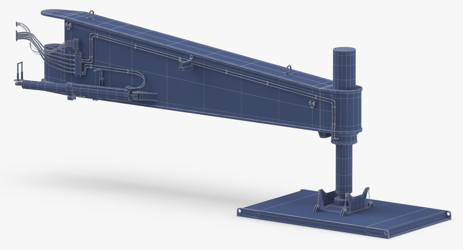 3D Crane Outrigger Large 04 Model - TurboSquid 1679986