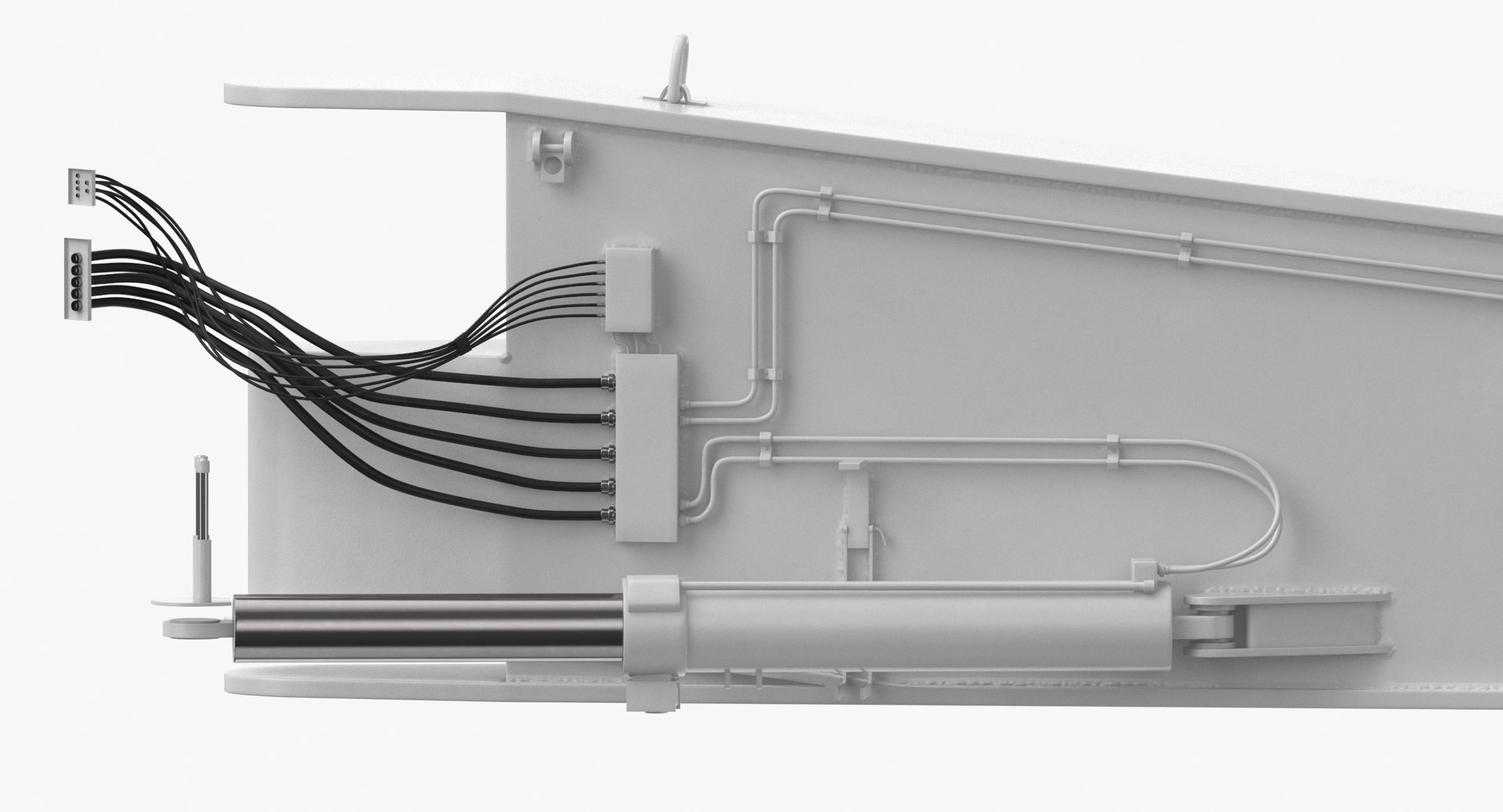 3D Crane Outrigger Large 04 Model - TurboSquid 1679986