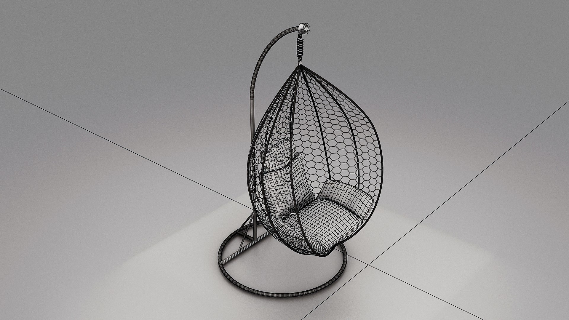 Free Hanging Chair 3D Model - TurboSquid 1818903