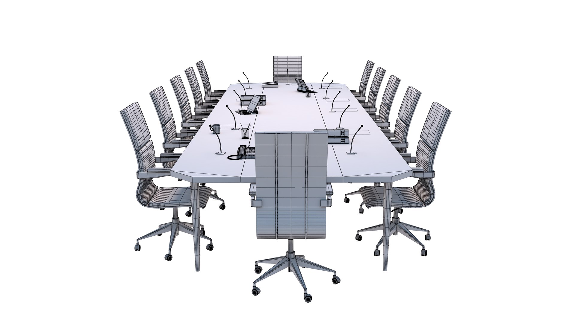 3D Conference Table 1 Model - TurboSquid 1909366