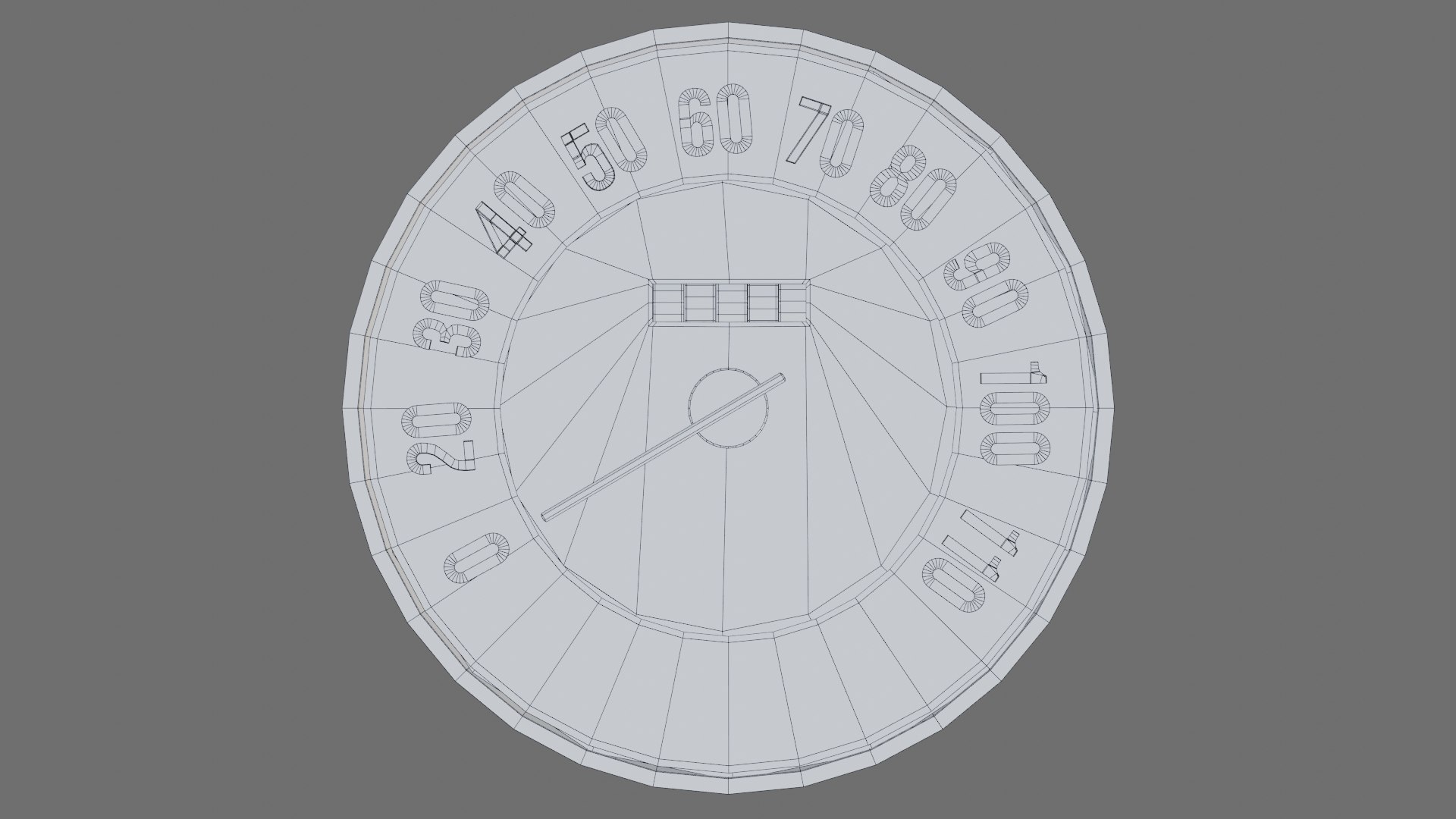 Tachometer 3D Model - TurboSquid 1896989