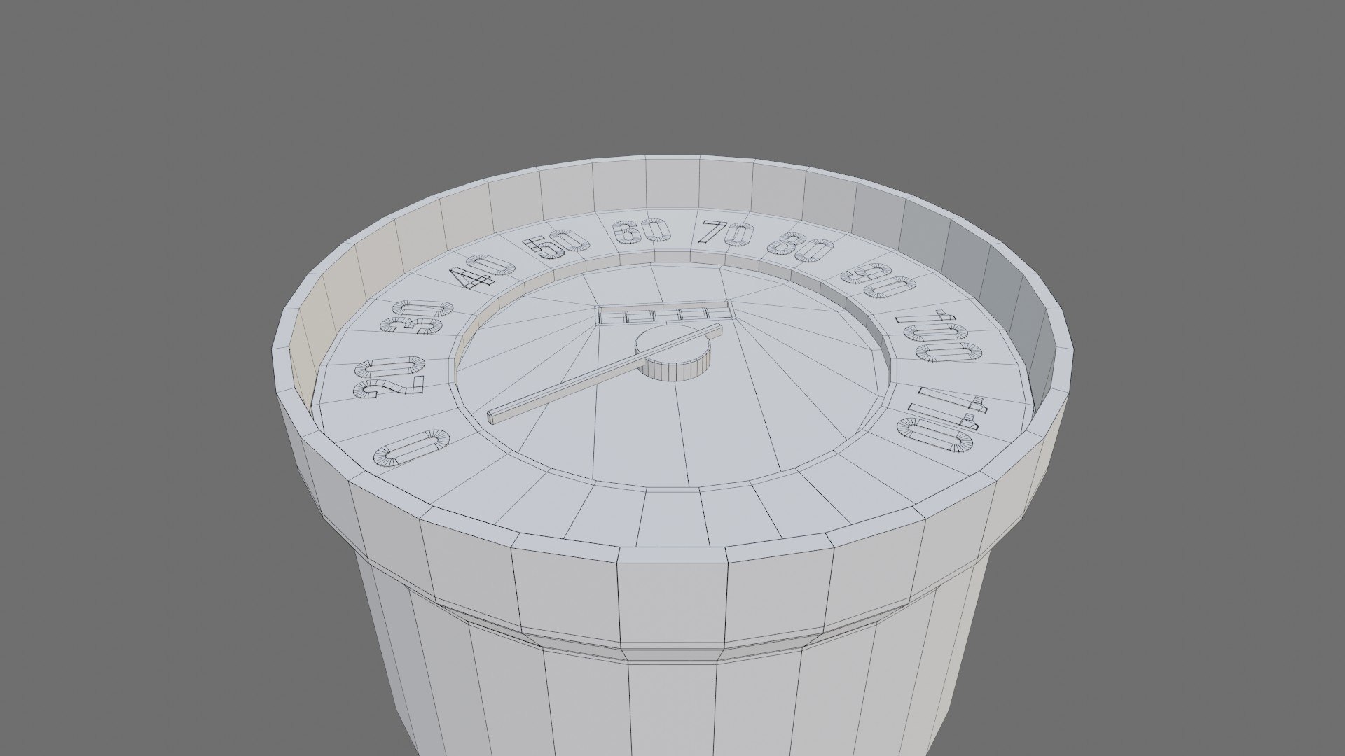 Tachometer 3D Model - TurboSquid 1896989
