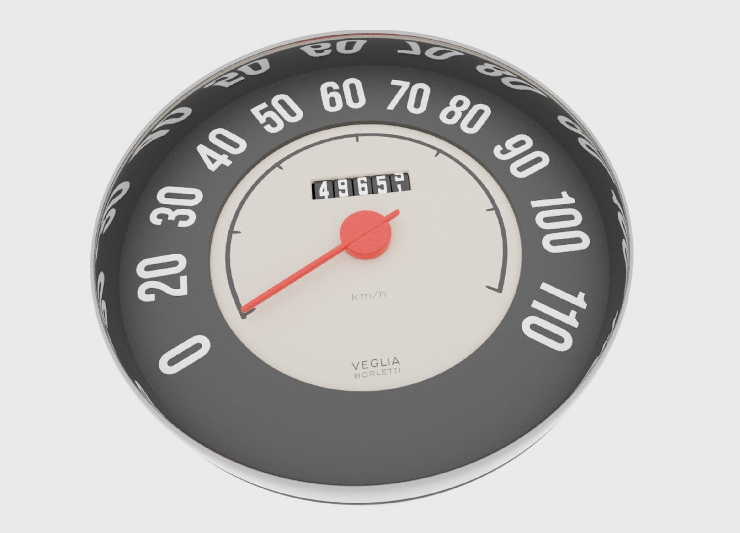 Tachometer 3D Model - TurboSquid 1896989