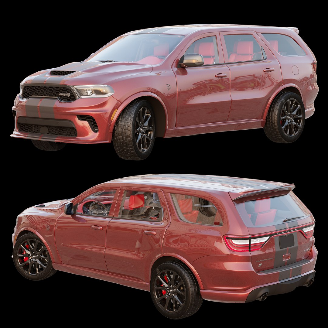 3D Dodge Durango Srt Hellcat - TurboSquid 1631938