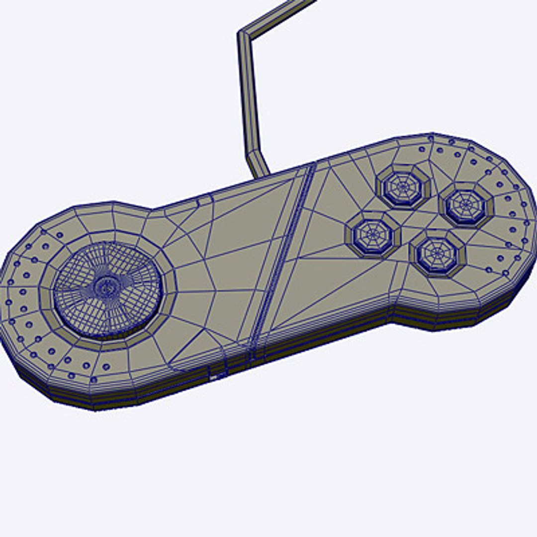 Gravis Pc Gamepad 3d Model