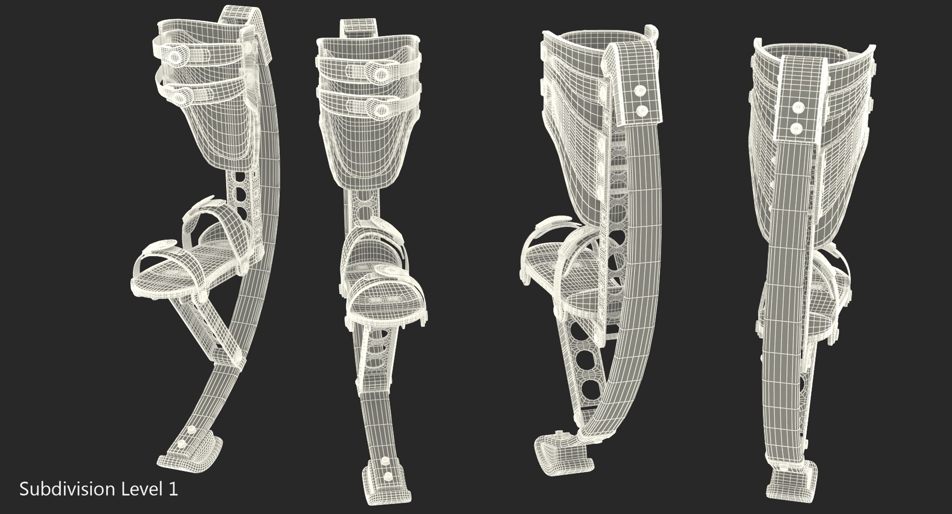 Jumping Stilts 3D - TurboSquid 1189018