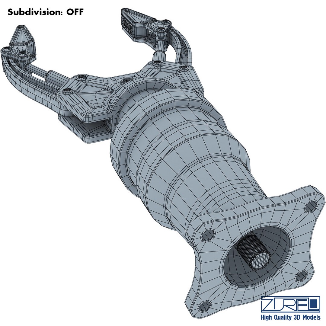 3d hydraulic grab v 1