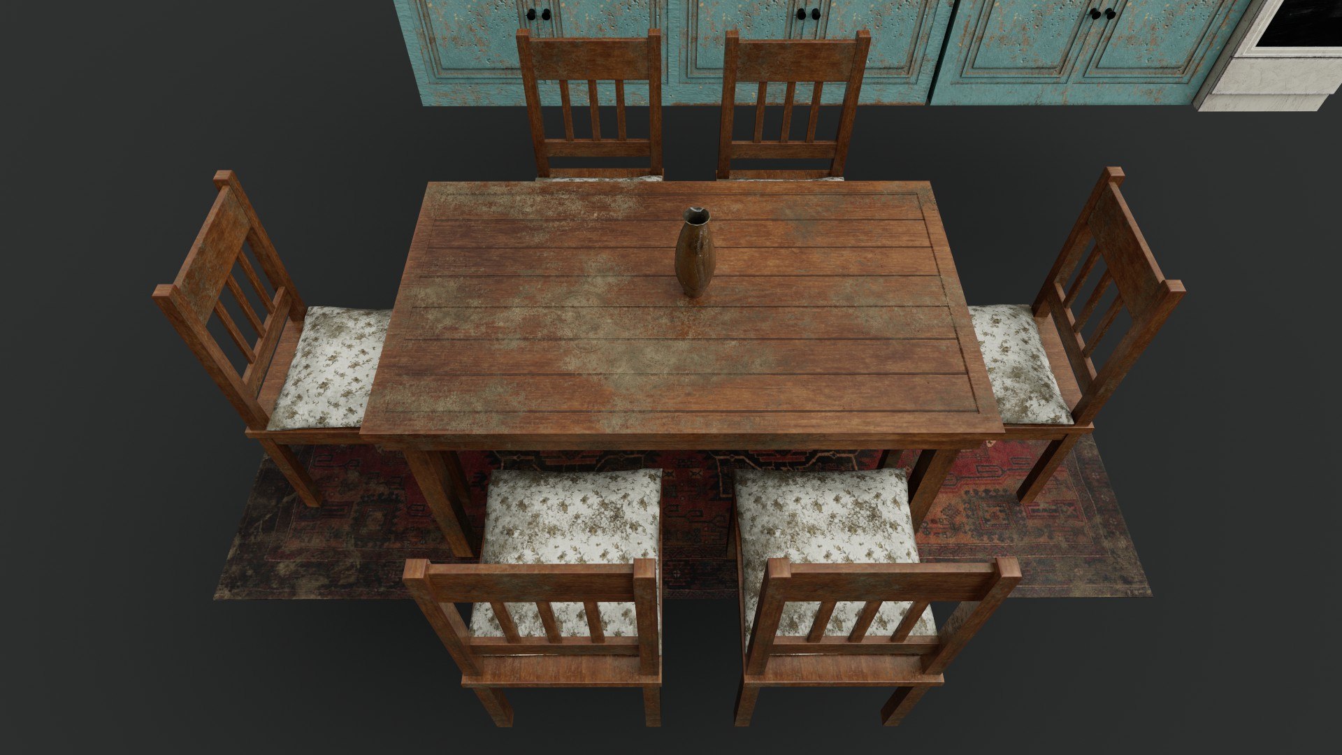 Old Kitchen Furniture 3D Model - TurboSquid 1749516