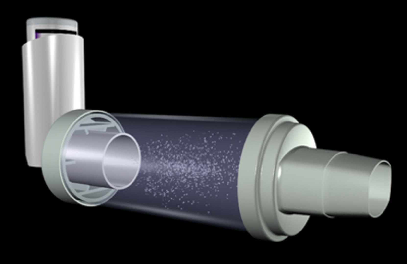 3ds max inhaler spacer