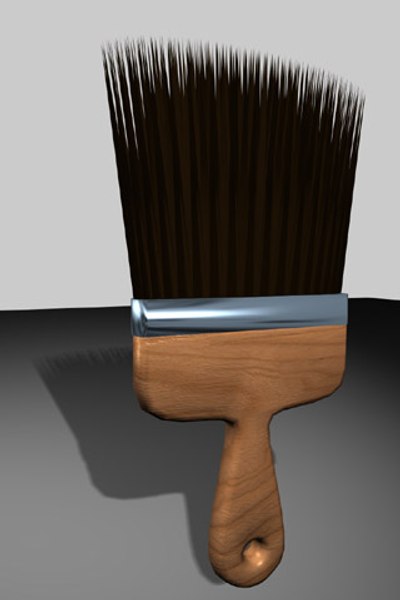 paint brush drs 3d model