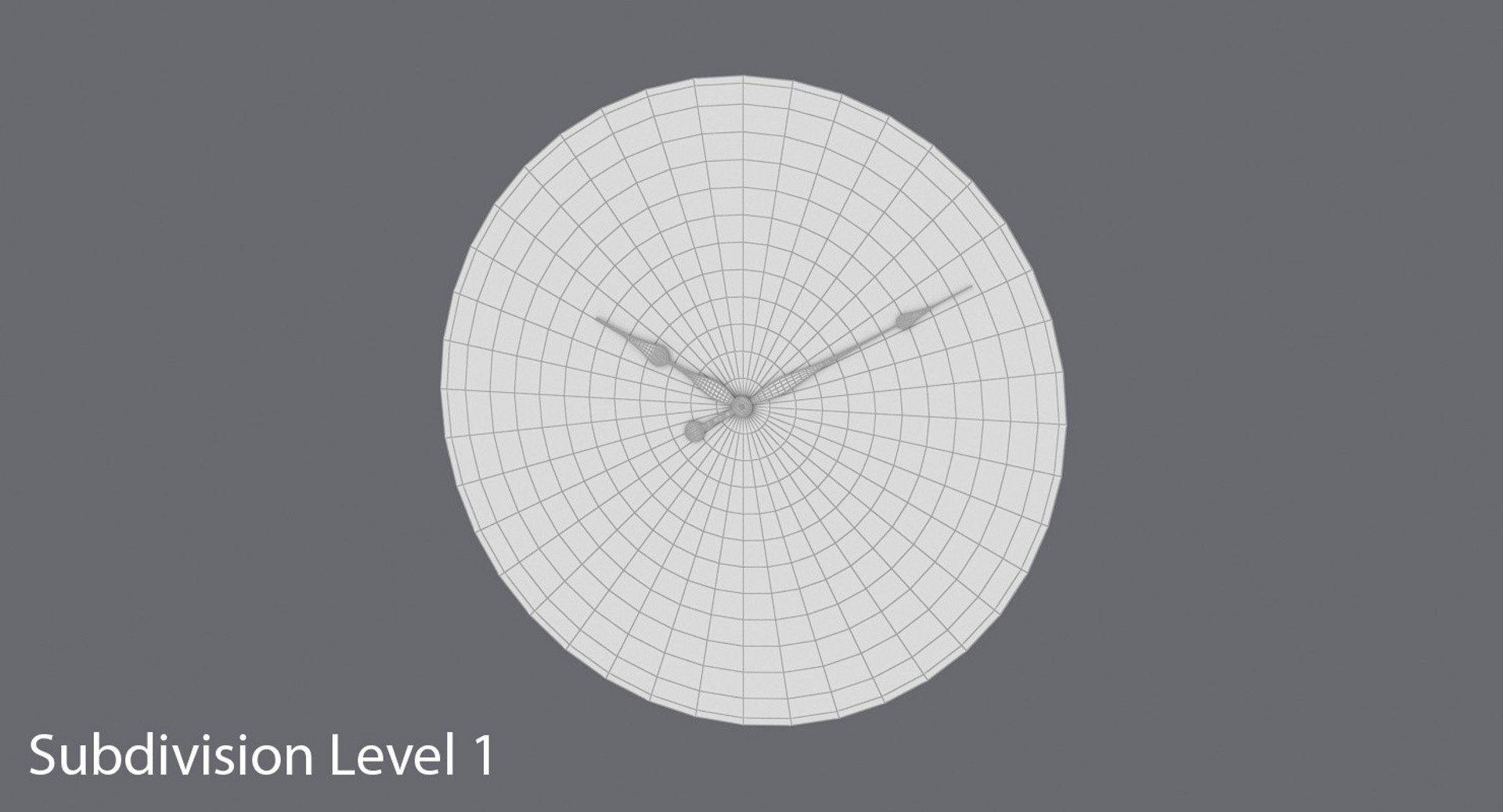 3d Model Clock Face