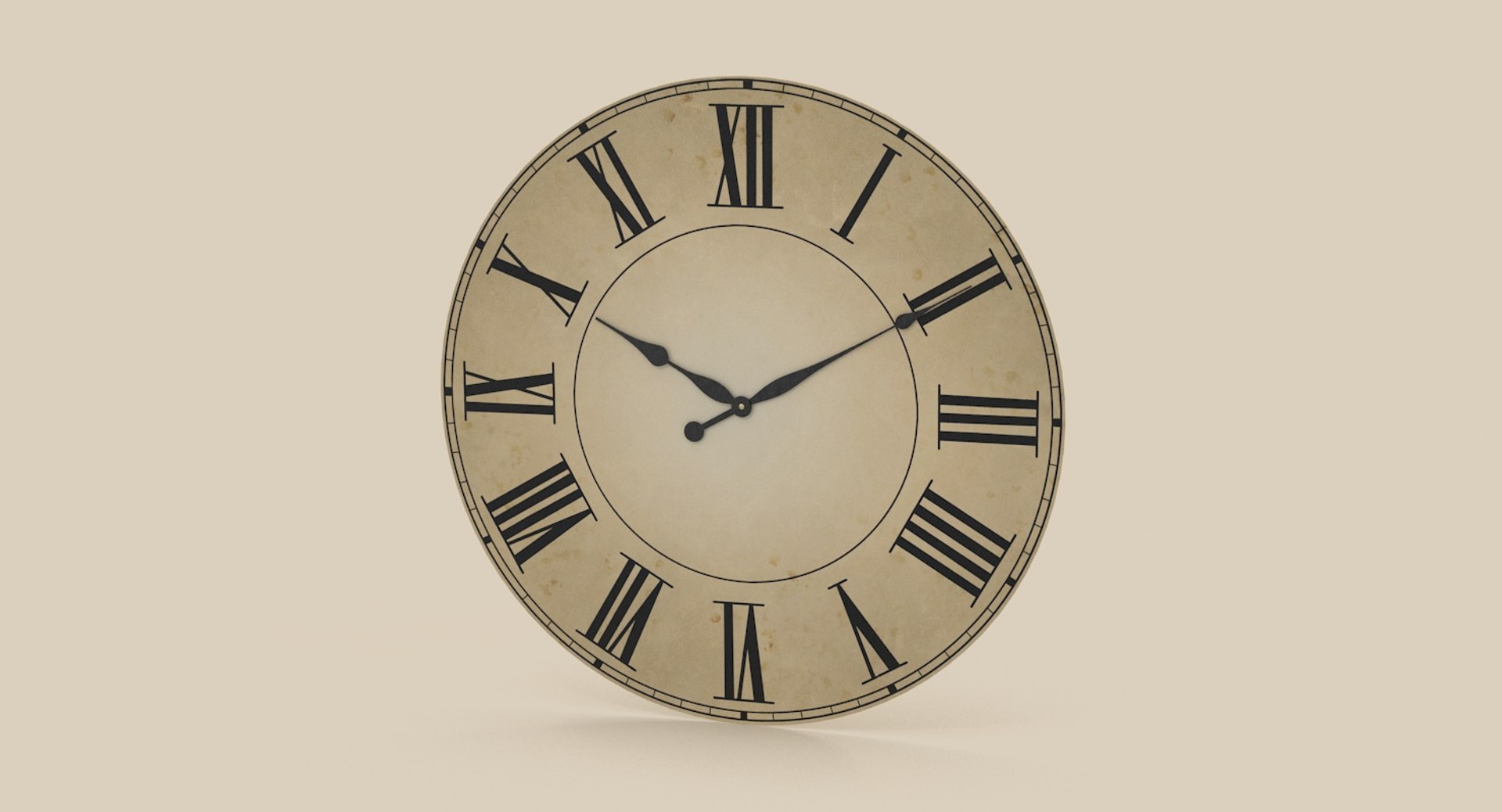 3d Model Clock Face