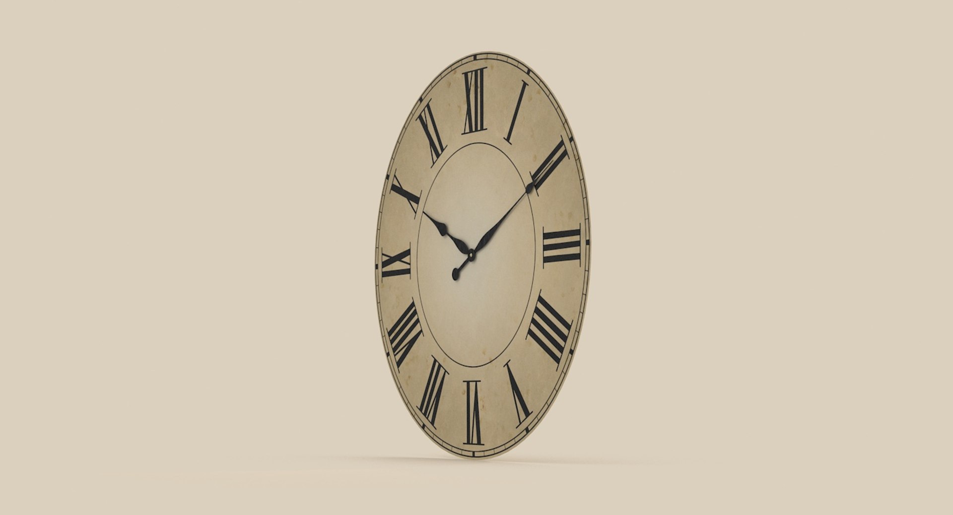 3d Model Clock Face