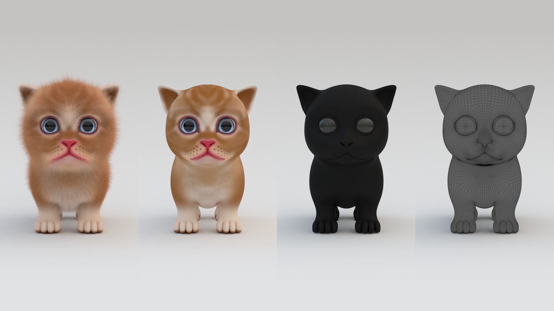 3D Model Cat - TurboSquid 1986505