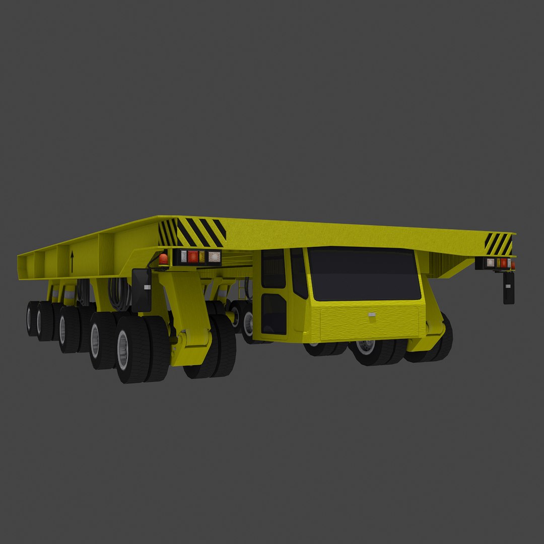 3d Model - Shipyard Transporter 1