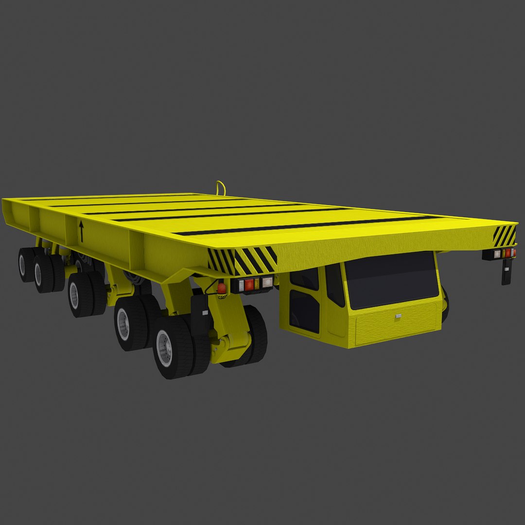 3d Model - Shipyard Transporter 1
