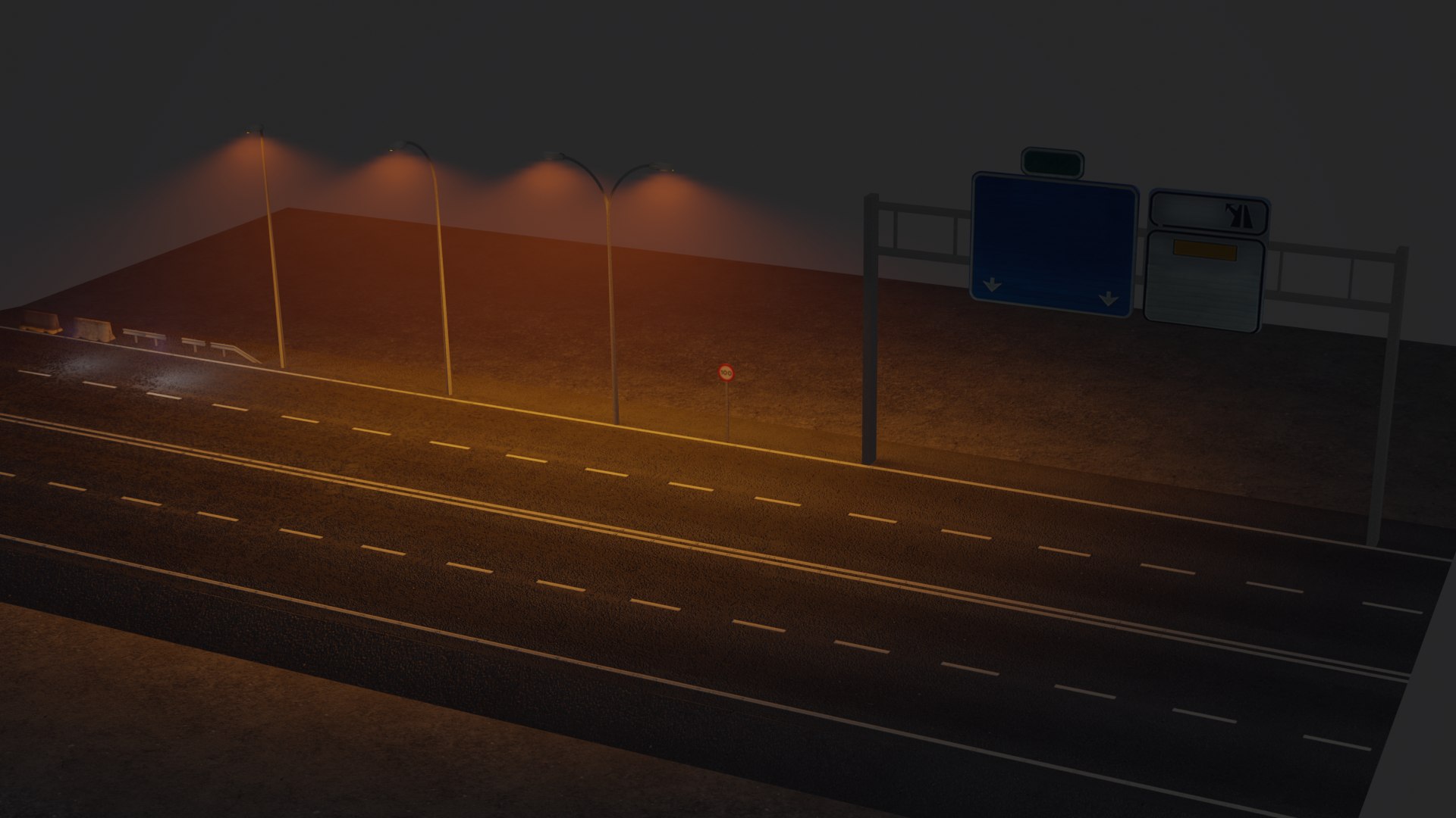 Highway Prop Pack 3D - TurboSquid 1757803