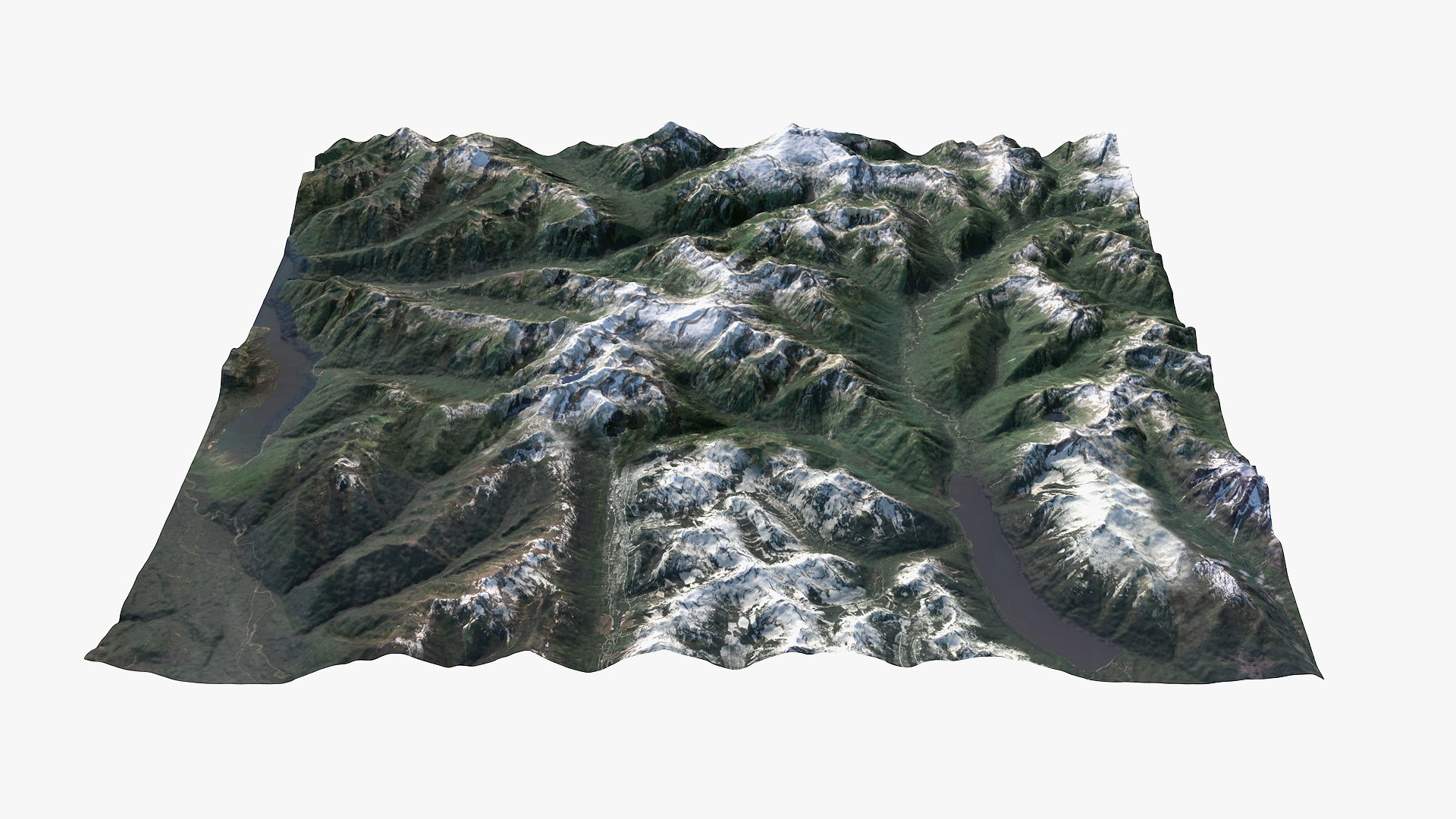 3D Model Mountain Redoubt - TurboSquid 1486880