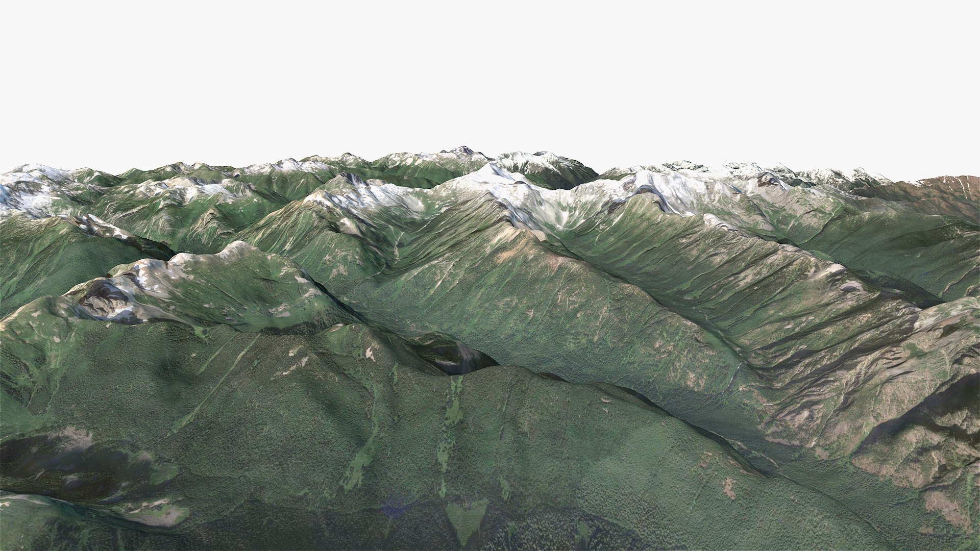 3D Model Mountain Redoubt - TurboSquid 1486880