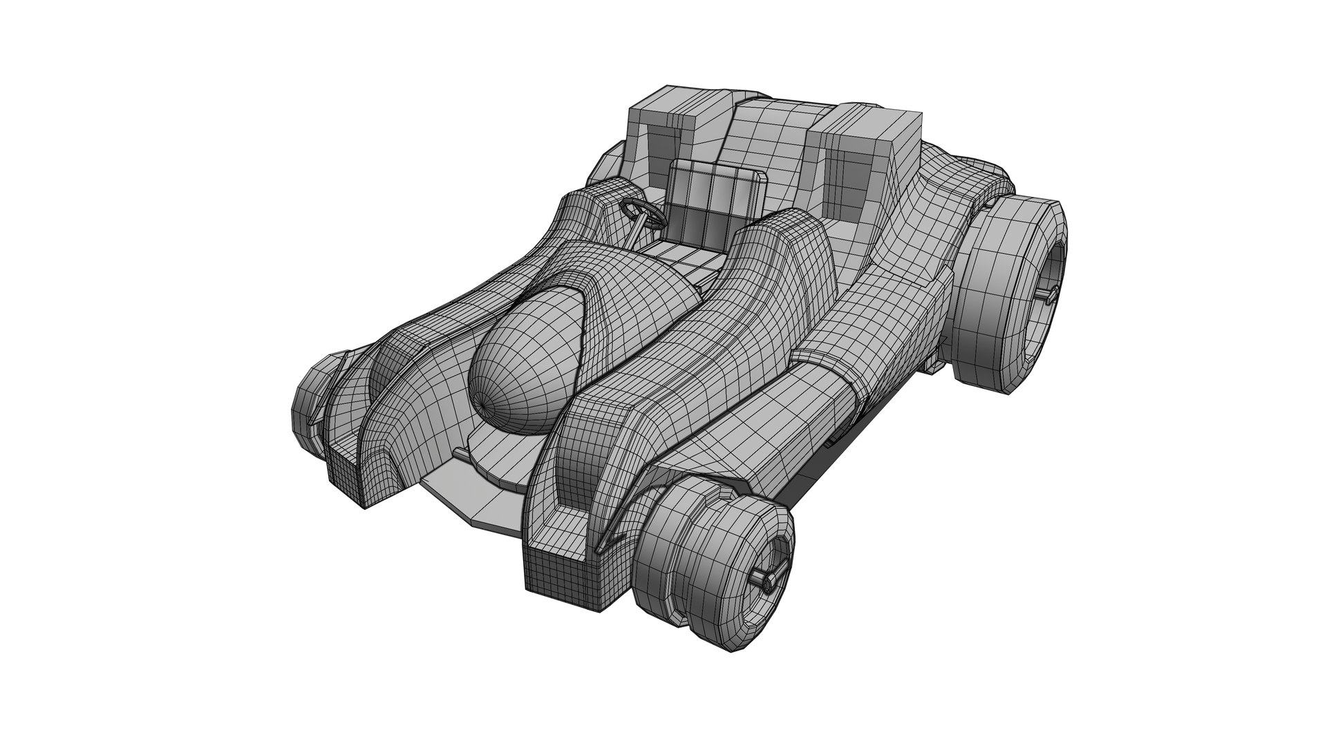 3D Model Toy Car Open Roof 3D Model - TurboSquid 2139849