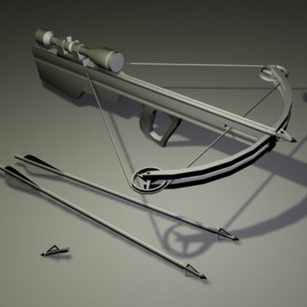 Crossbow Bow 3d Model
