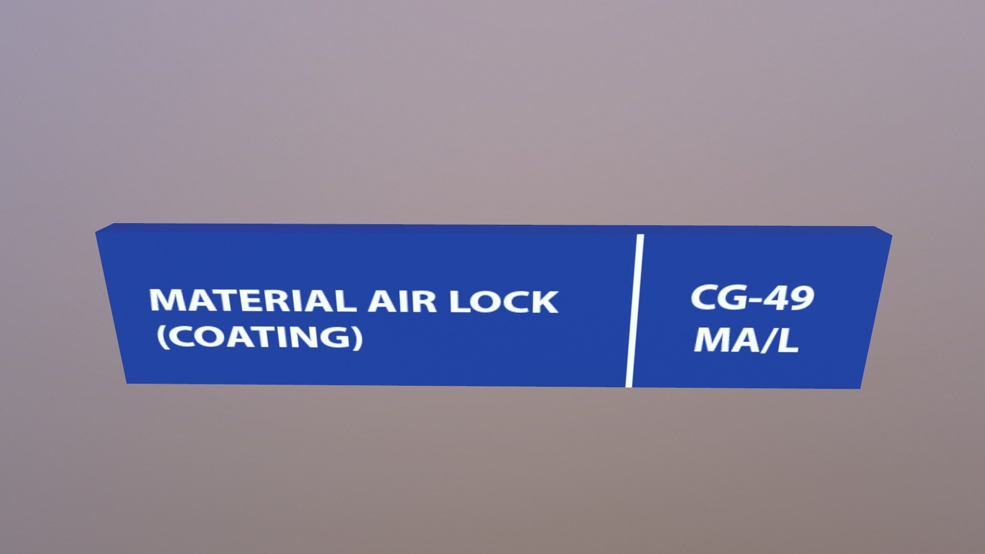 Material Air Lock 3D Model - TurboSquid 2289441