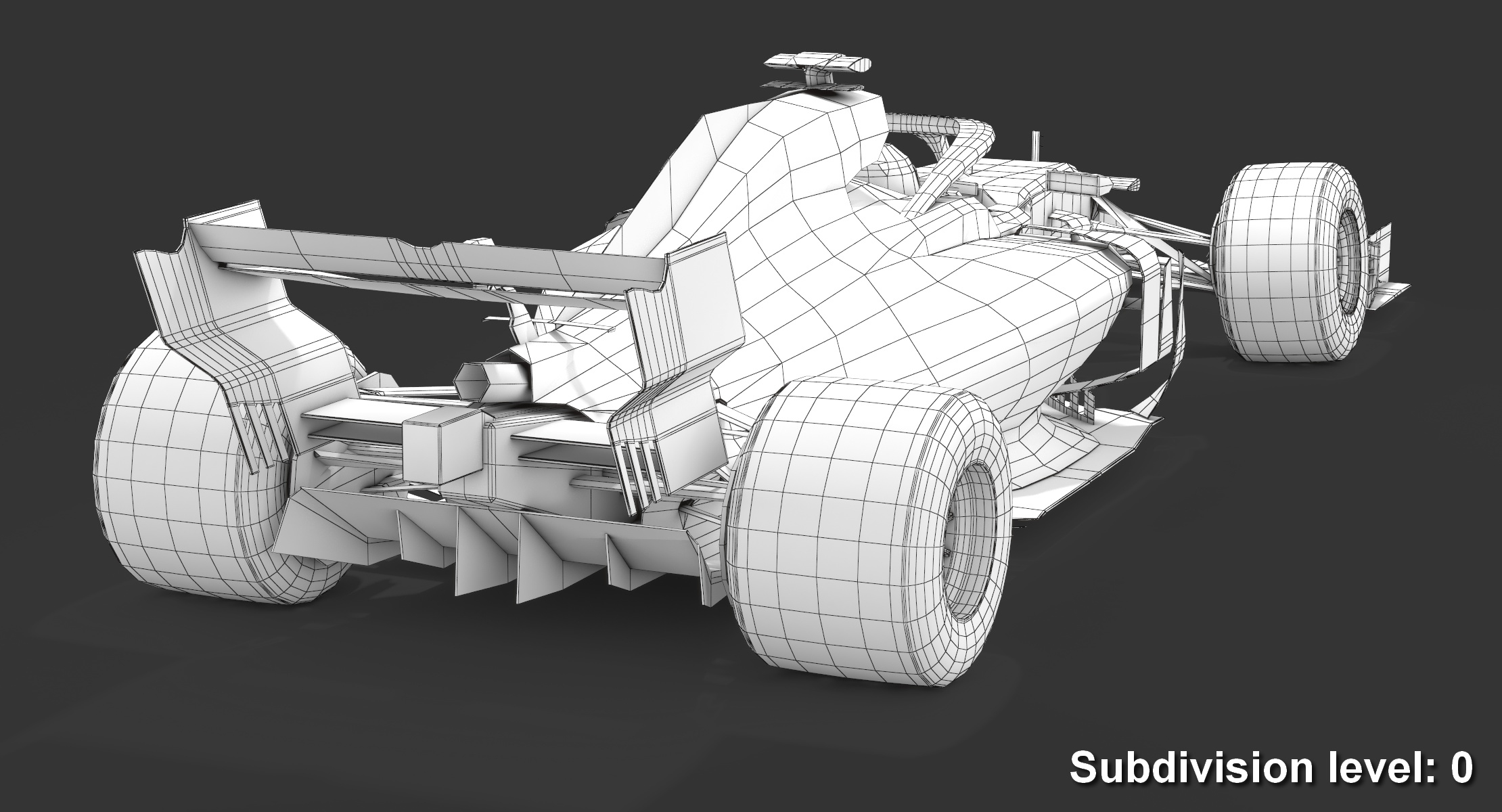 3D model formula 1 2019 concept car - TurboSquid 1312811