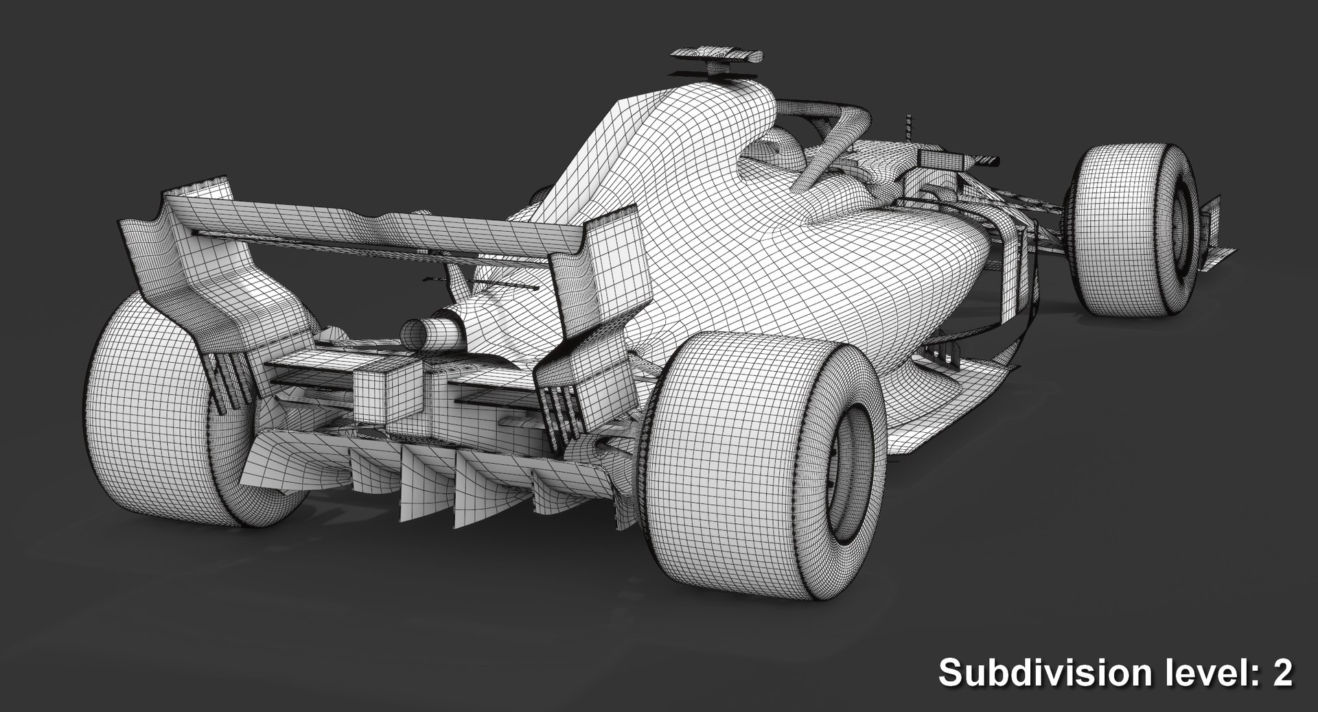 3D model formula 1 2019 concept car - TurboSquid 1312811