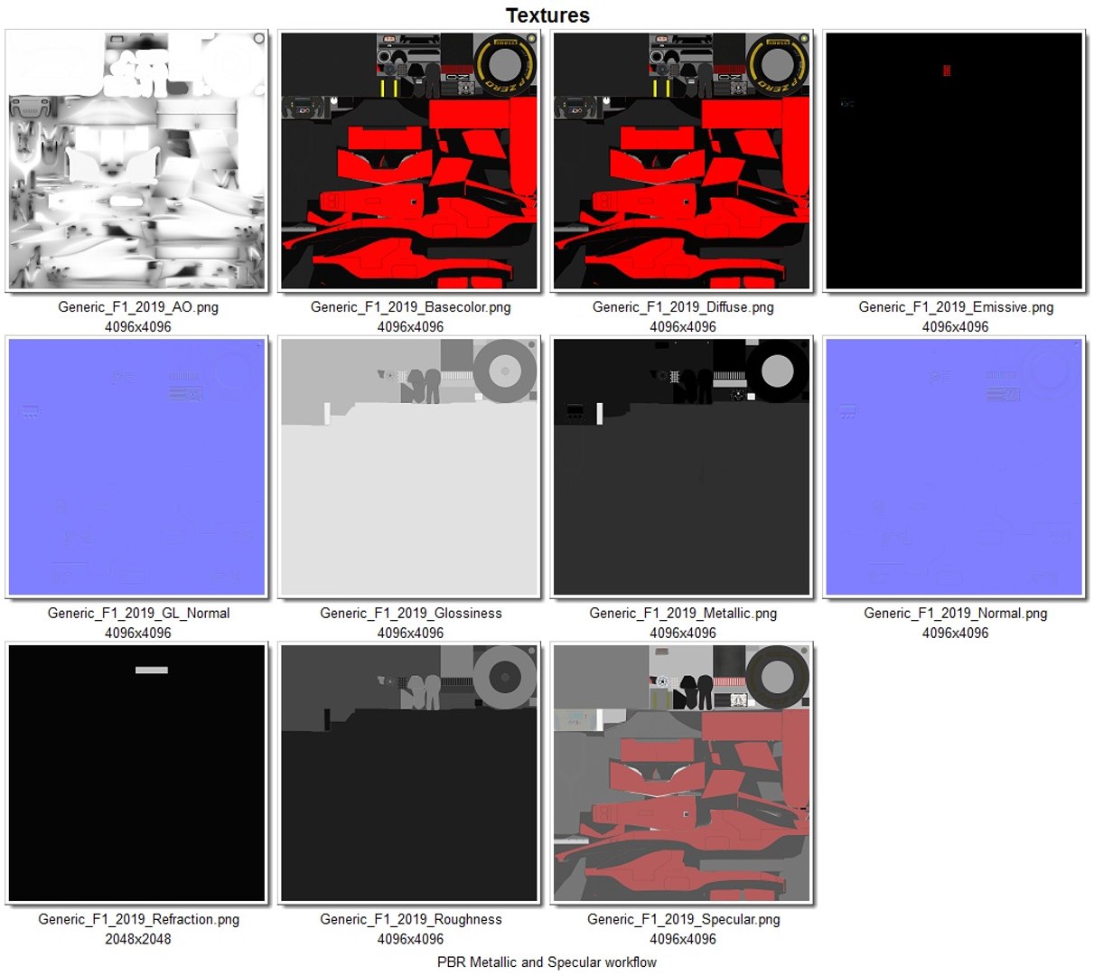 3D Model Formula 1 2019 Concept Car - TurboSquid 1312811