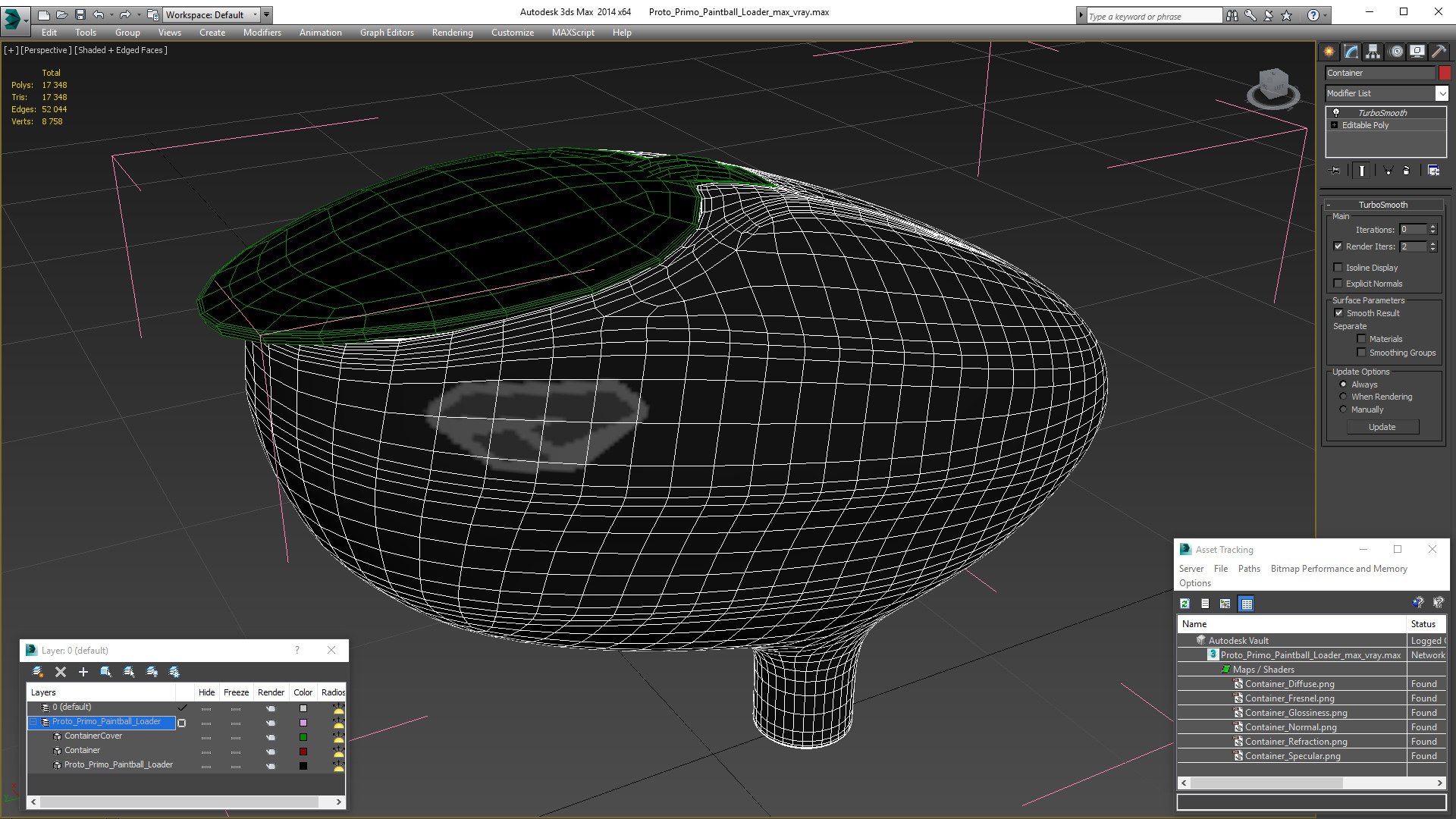 Proto Primo Paintball Loader 3D - TurboSquid 1858091