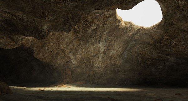 3D cave holes cavern rocks model - TurboSquid 1281712