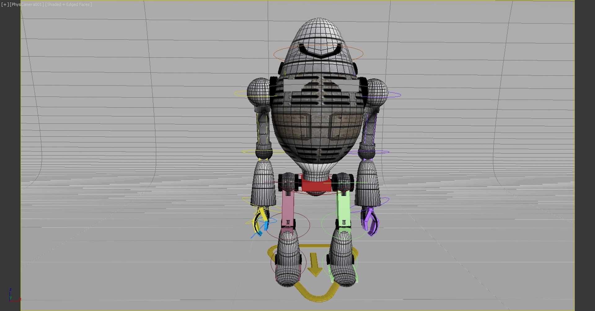 Robot Rigged 3D Model - TurboSquid 1242997