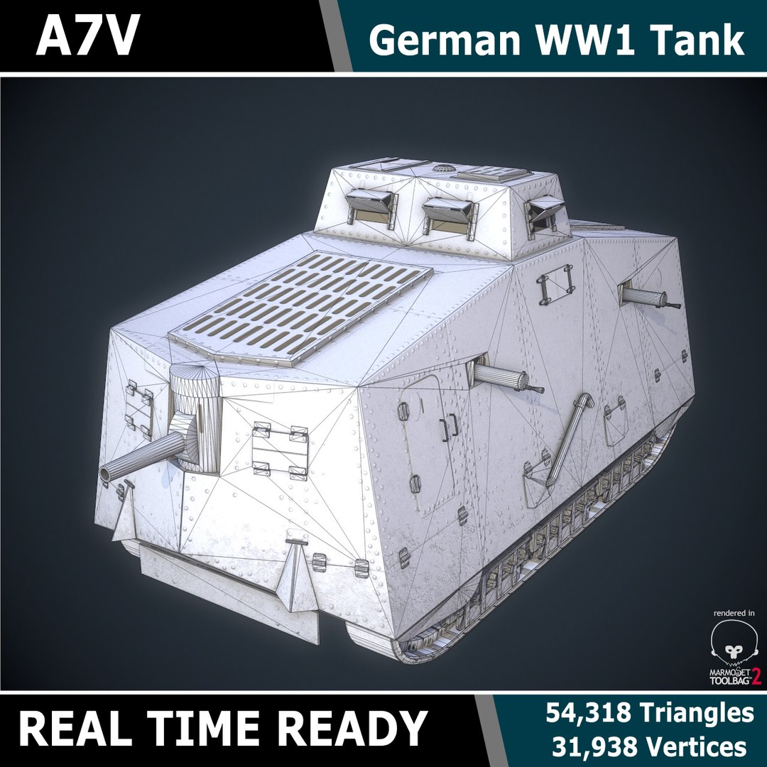 3d Model Real Time Ready A7v