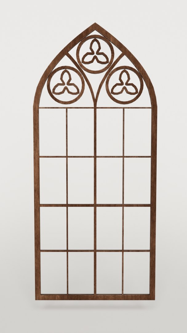 3D Arc Window Model - TurboSquid 1548052