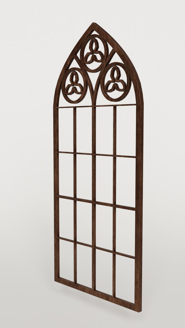 3D Arc Window Model - TurboSquid 1548052