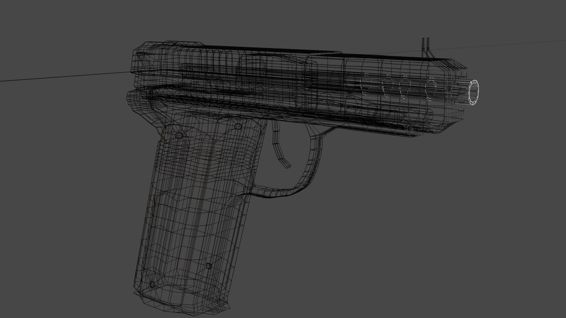 Free 3D Pistol Model - TurboSquid 1576573