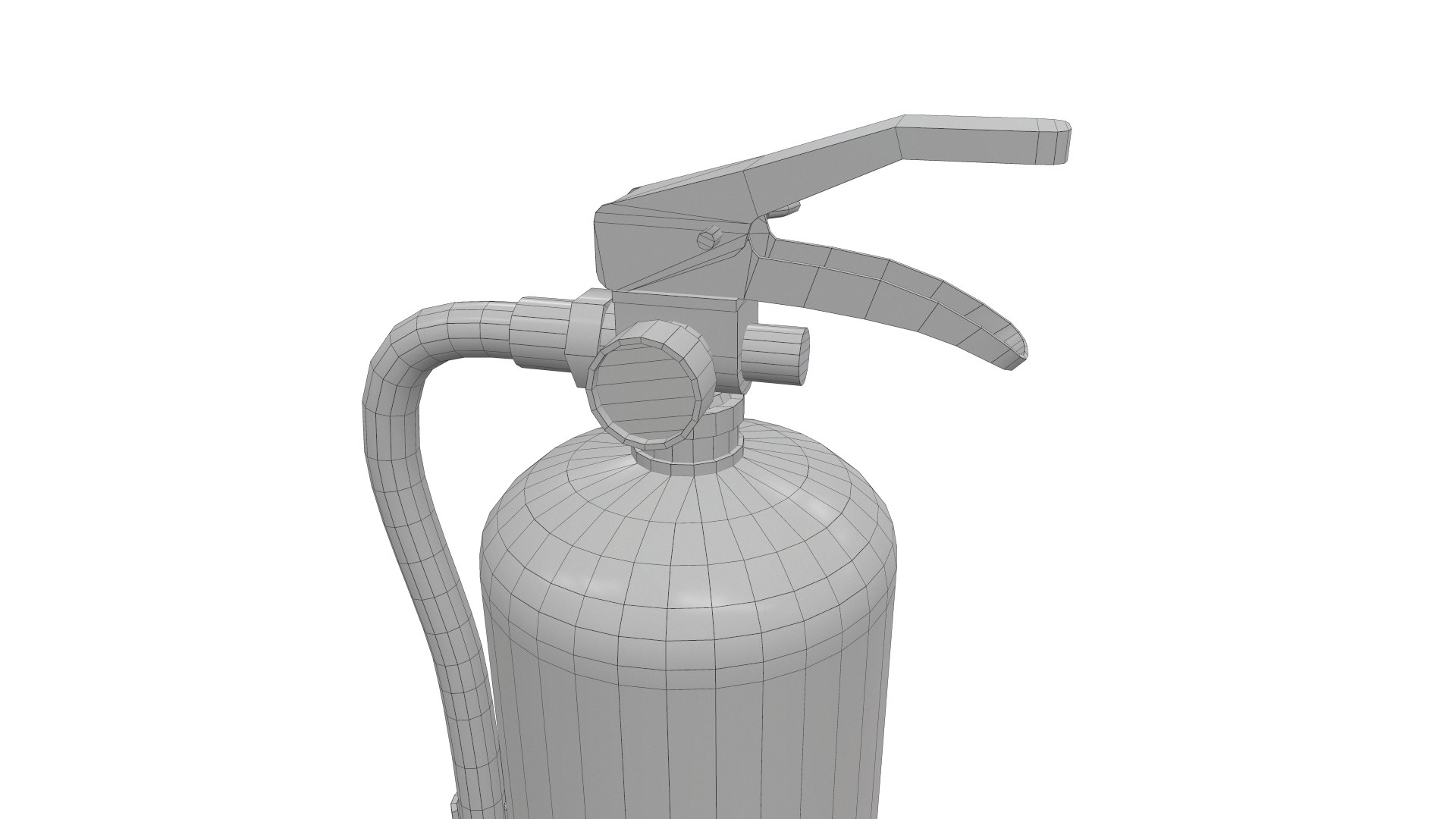 3D Fire Extinguisher Carbon Dioxide Model - TurboSquid 1924982