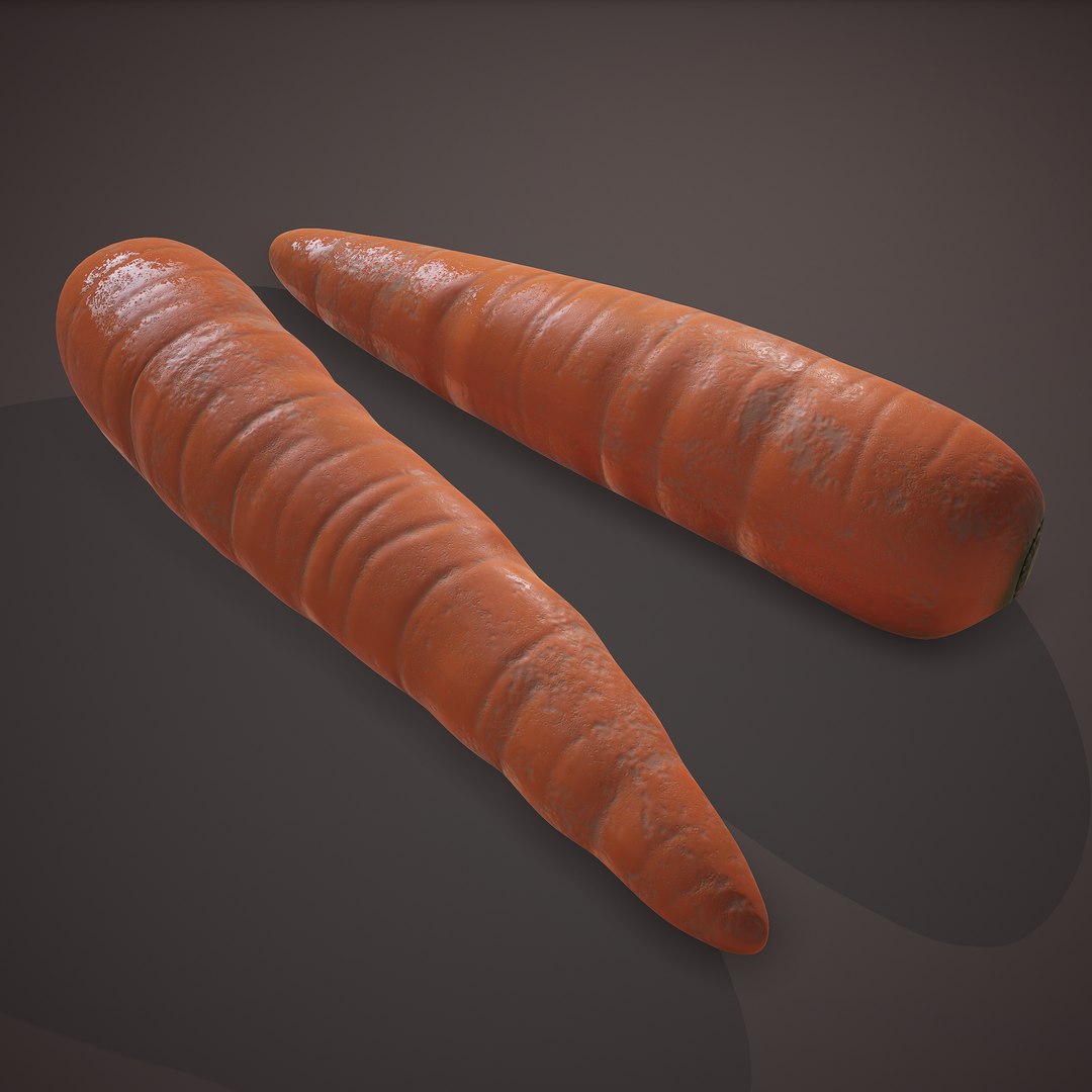 Carrots 3D - TurboSquid 1435974