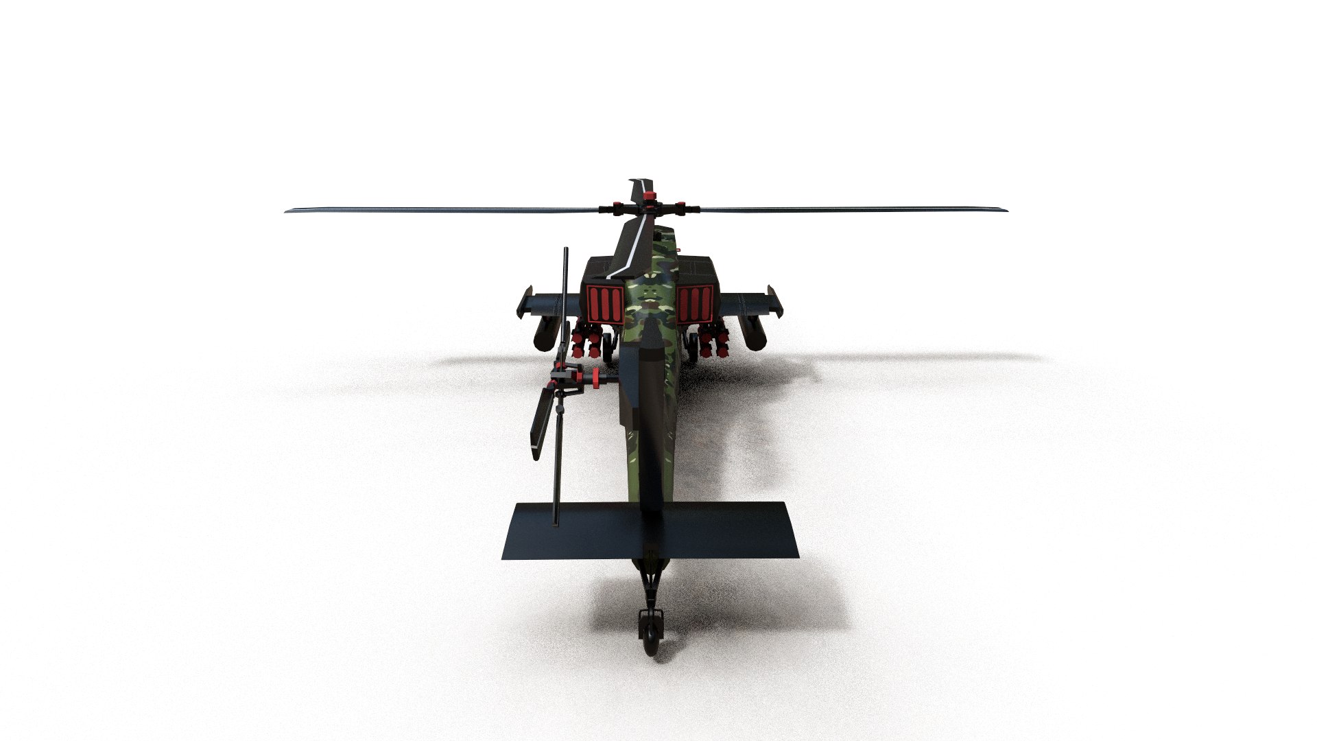 Low Polly Military Helicopter With 4K PBR Texture 3D Model - TurboSquid ...