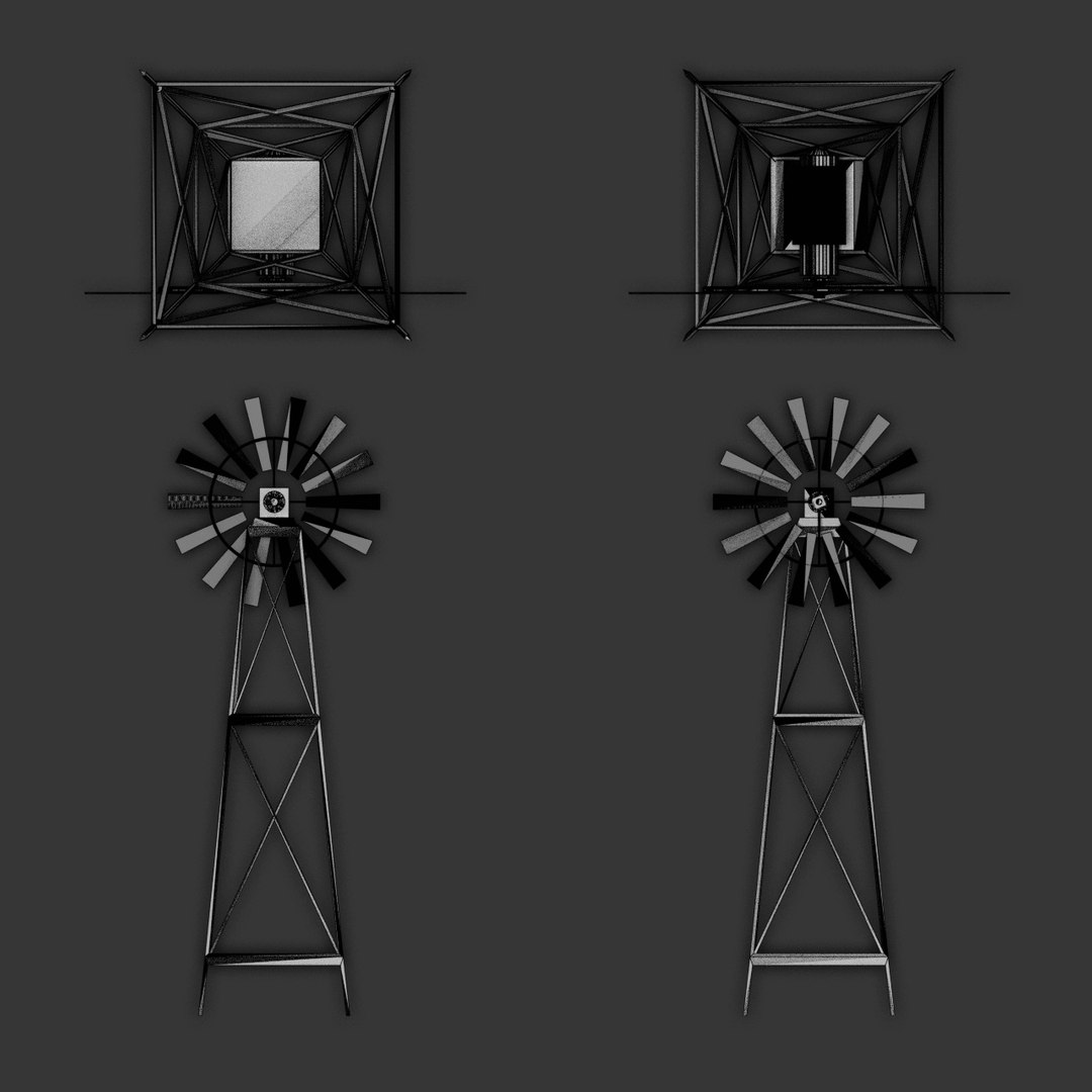 3D simple wind model - TurboSquid 1509656